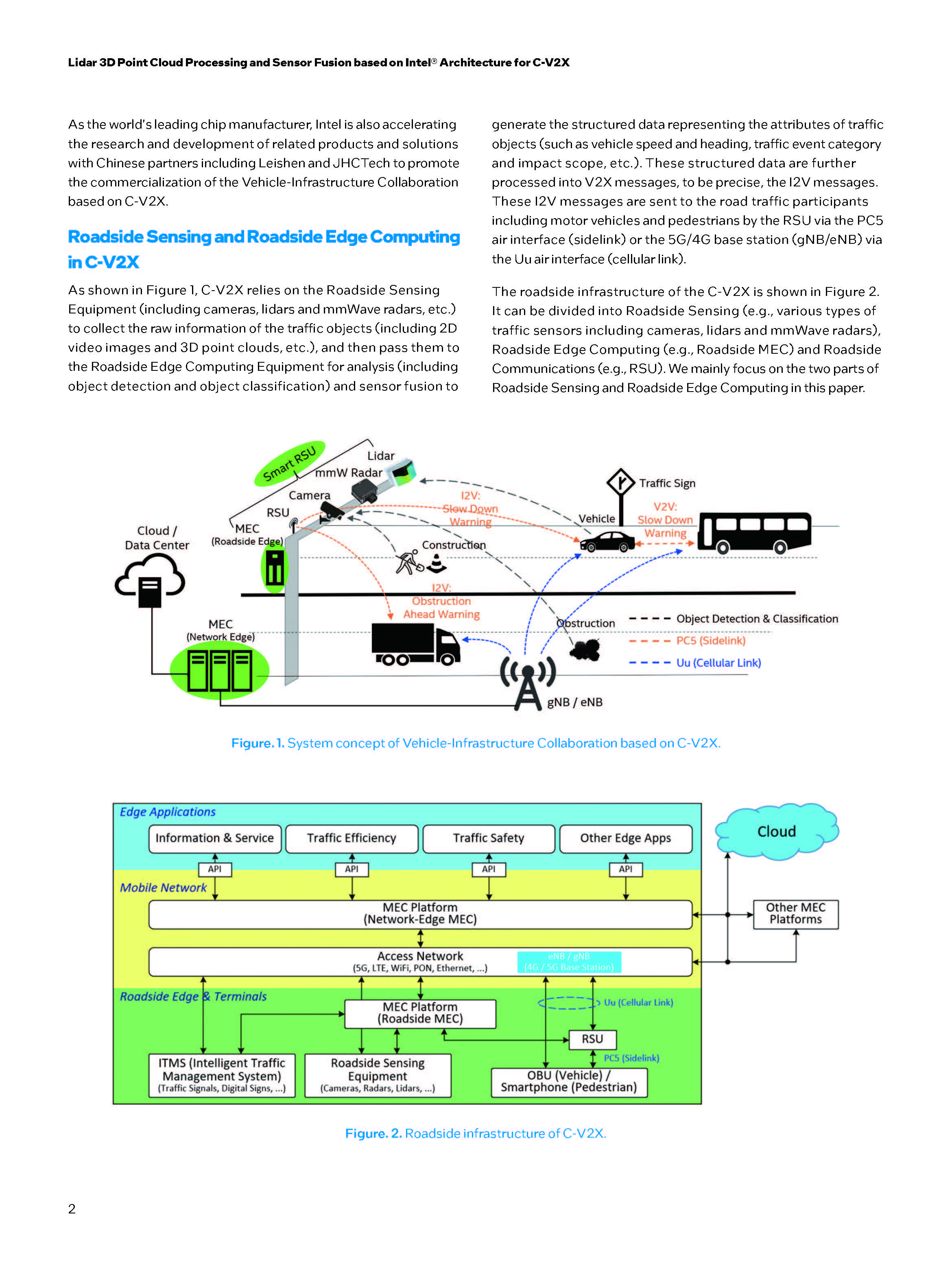 LeiShen Intelligent & Intel jointly launched a roadside perception ...