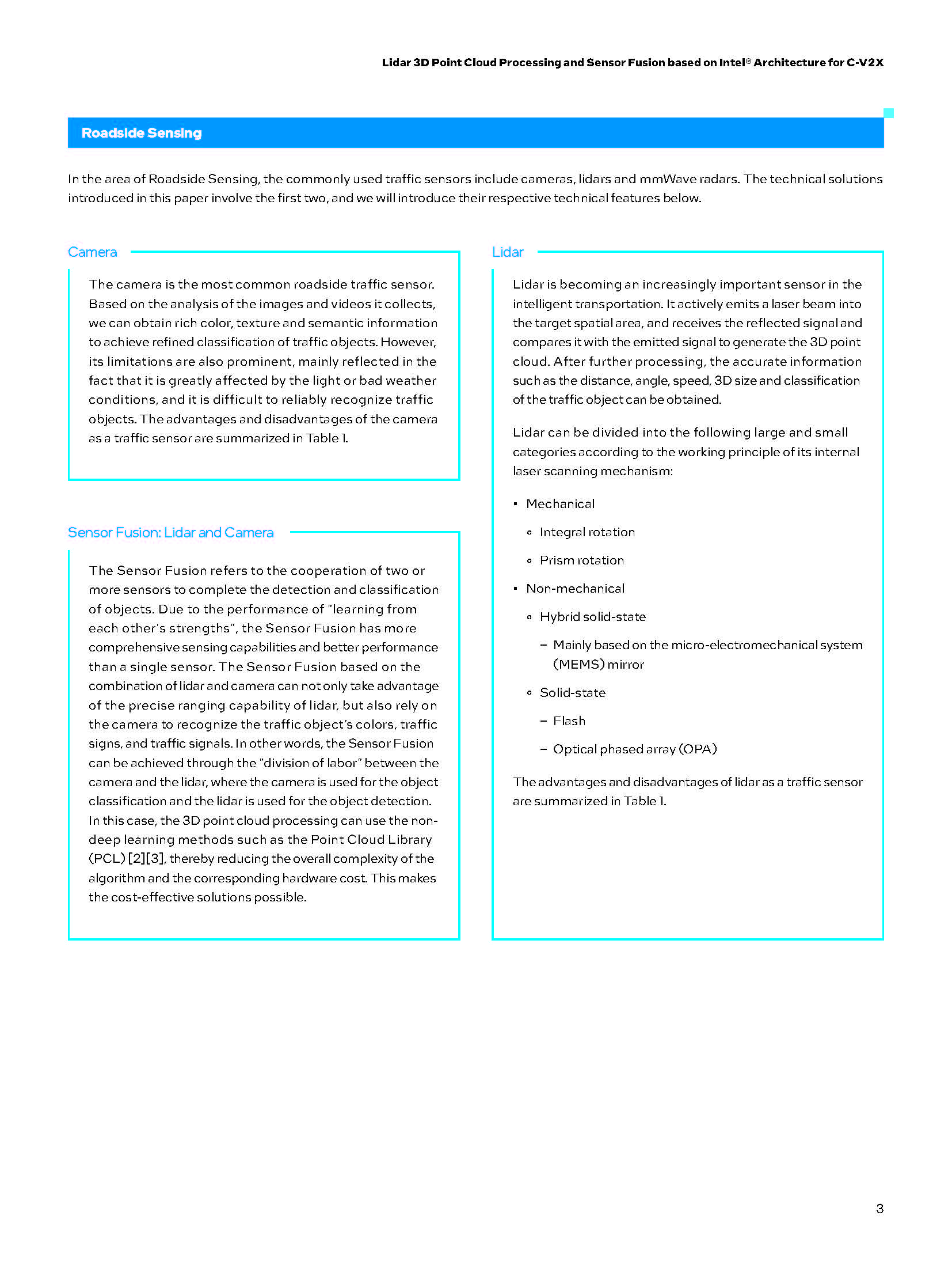 LeiShen Intelligent & Intel jointly launched a roadside perception ...